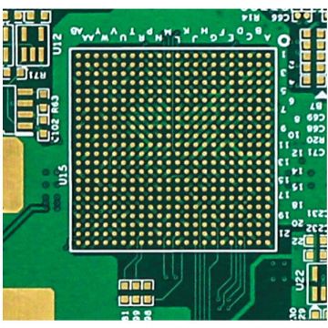Quality 4 Layer HDI Printed Circuit Boards 1.6mm Green Solder Mask 3mil for sale