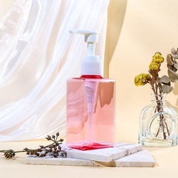 Quality Custom 100ml Empty Bottles Flat Square Dropper Spray PET Cosmetic Jars for sale