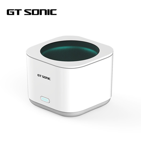 Quality Small Light Cube Structure Sonic Jewelry Cleaner 180ml 43kHz With Low Noise for sale