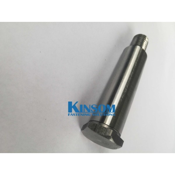 Quality Hexagon machining parts special pin bolts CNC turning lathe part for sale