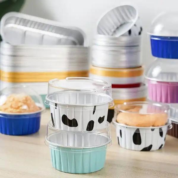 Quality PP Disposable Food Packaging Box for Chocolate Tin Foil Container Microwave Safe for sale