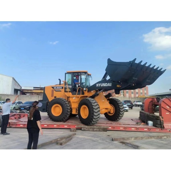 Quality Hyndai High Performance Wheel Loader Hyundai Durable Construction Machinery for sale