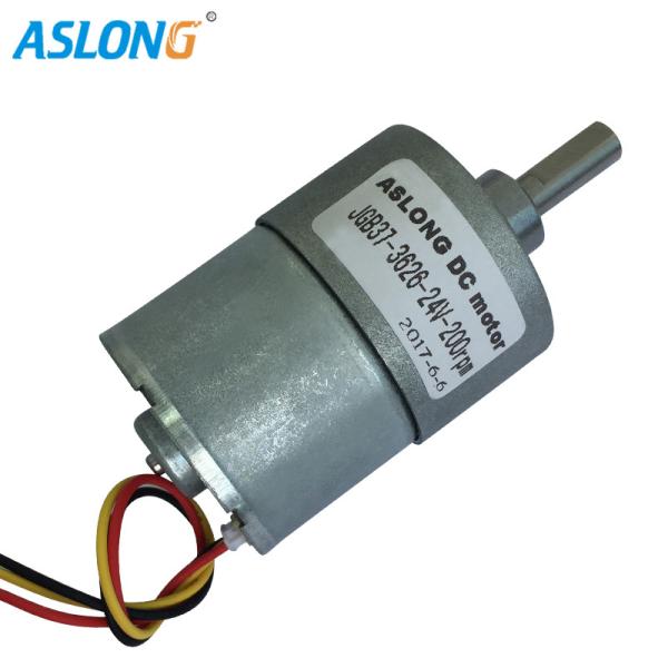 Quality Brushless 24 volt dc planetary geared motor 29mm JGB37-3626 BLDC for sale