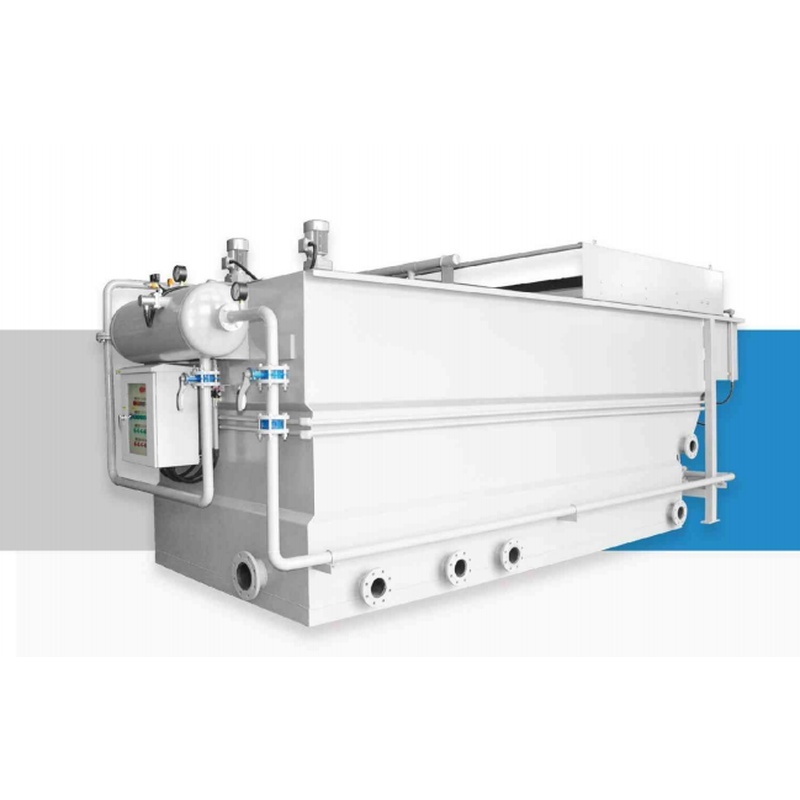 Quality Compact Dissolved Air Flotation DAF System Food Processing Slaughterhouse Wastewater Treatment Stainless Steel Unit for sale