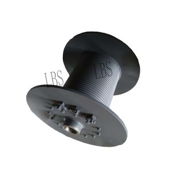 Quality 5 Layers Wire Rope Winch Drum Comply With GOST Left Rotation Direction for sale