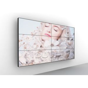 Quality Semi - outdoor display 4k video wall 3x2 AC 220v - 250v Software Control for sale
