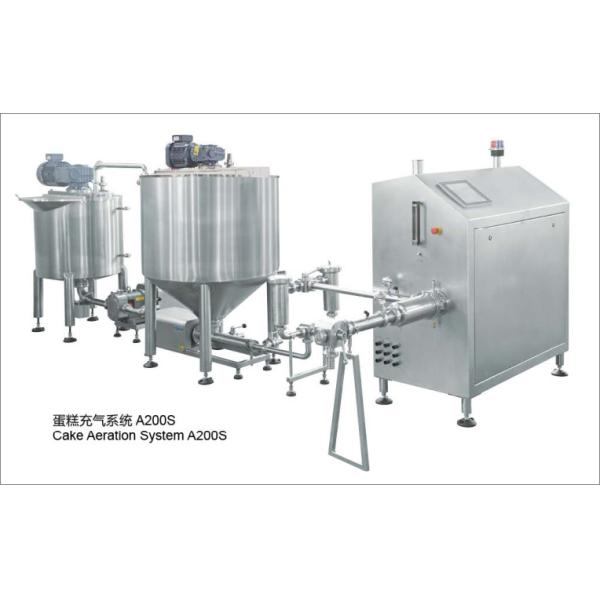 Quality CE SUS304 Semi Automatic Sponge Cupcake Production Line for sale