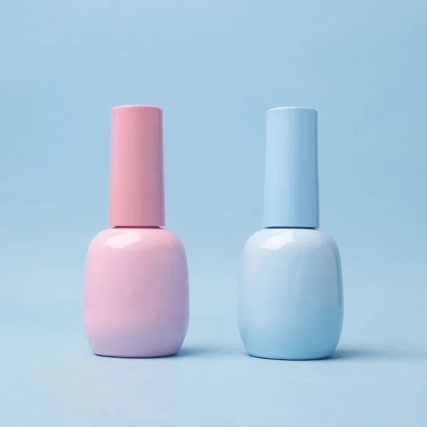 Quality Hot Stamping 10ml Nail Polish Bottle Custom Shape Cosmetic Packing for sale