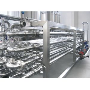Quality Mini Lab UHT Sterilization Machine 100L-2000L Capacity Available With Aseptic for sale