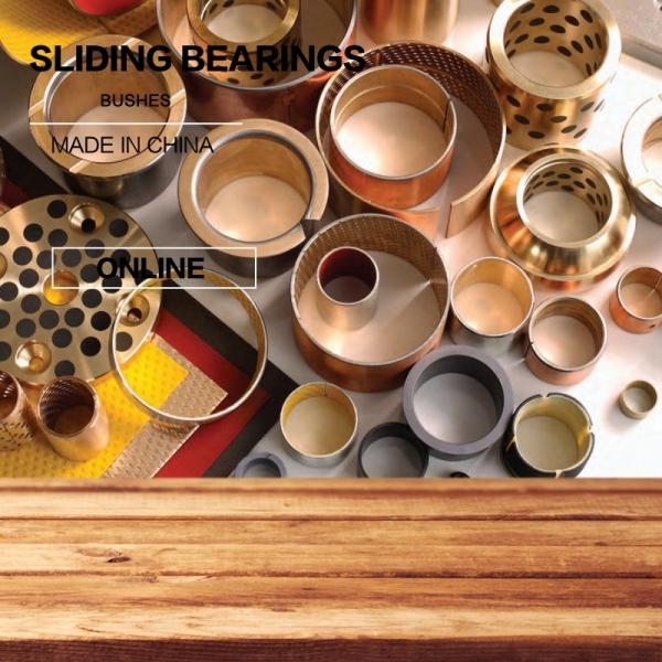 Quality Oil & Grease Sleeve Bushings A Full Range Of Groove Styles Flange Bronze for sale