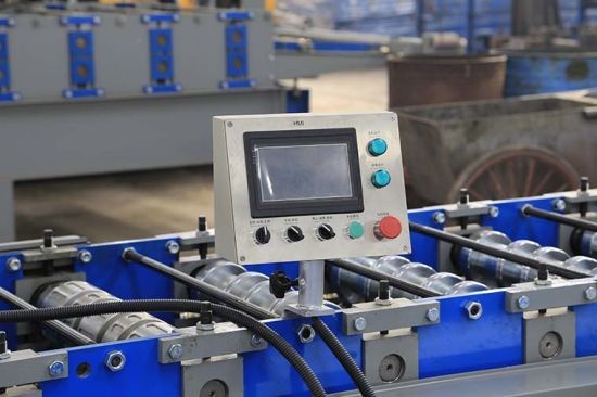 Quality Stable Running Steel Bar Truss Deck Roll Forming Machine H450beam Housing for sale