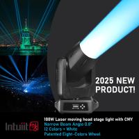 Quality New IP66 Waterproof 100w Laser Beam Moving Head Light Outdoor Dmx Stage Lighting for sale