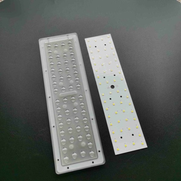 Quality Optical PC Street Lamp Module 50W SMD3030 PCB Module Street Light Array Lens for sale