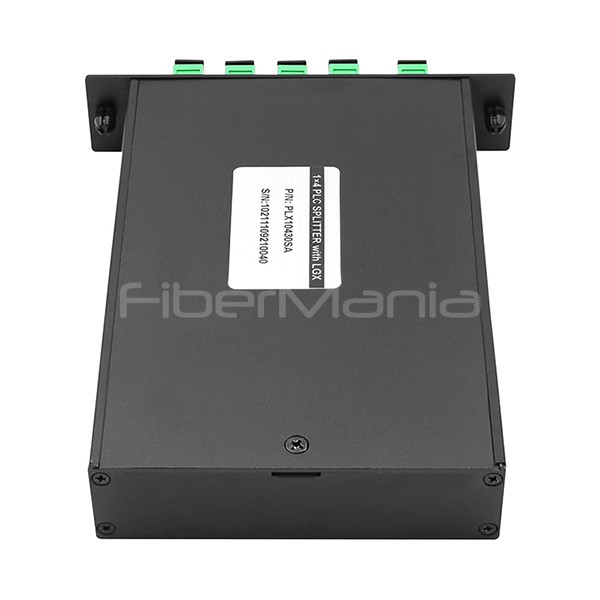 Quality Compact LGX Box PLC Splitter 1x4 For FTTH Passive Optical Network for sale