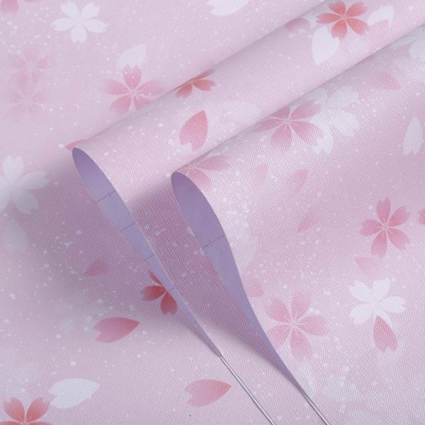 Quality Textured Embossed Floral Self Stick Wallpaper 10m Vintage Floral Self Adhesive Wallpaper for sale