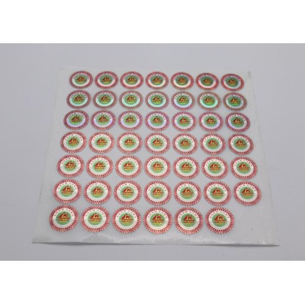 Quality Business Use Laser Label Sticker Non - Toxic Strong Adhesion Color Offset Printing for sale