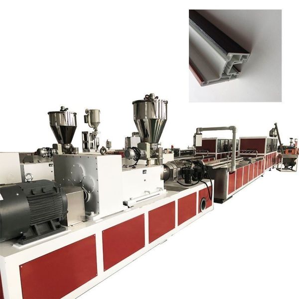 Quality WPC Profile Extrusion Machine 150kg/H-360kg/H WPC Door Frame Making Machine for sale