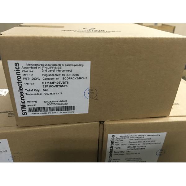 Quality STM32F103VBT6 IC MCU FLASH QFP STMicroelectronics STM32F Microcontroller IC for sale