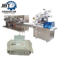 Quality Fully Automatic High Efficiency Wet Wipes Production Machine With PLC Control for sale