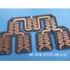 Quality F4BME220 High Frequency PCB PTFE DK2.2 Dual Layer Cheap RF PWB for Couplers for sale