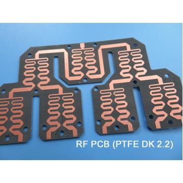 F4BME220 High Frequency PCB PTFE DK2.2 Dual Layer Cheap RF PWB for Couplers
