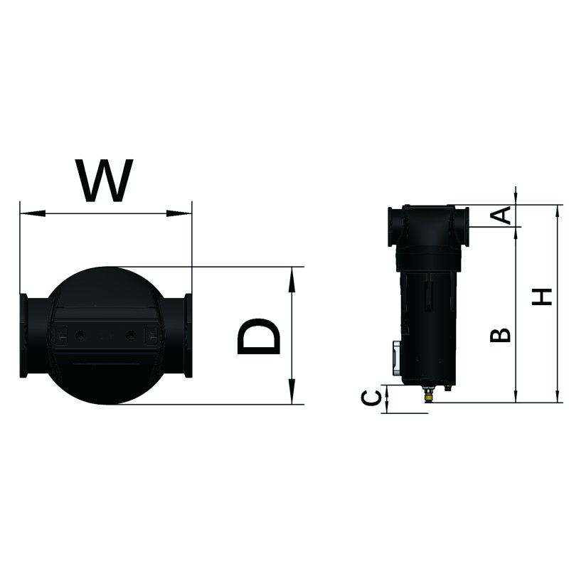 high efficiency water separator