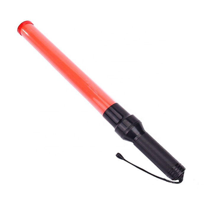 Quality Customized Logo Rechargeable Led Multi-Function Flashing Baton Light Traffic for sale