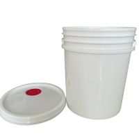 Quality Custom 5 Gallon 6 Gallon Plastic Bucket for Heat Transfer Printing Lubricating for sale