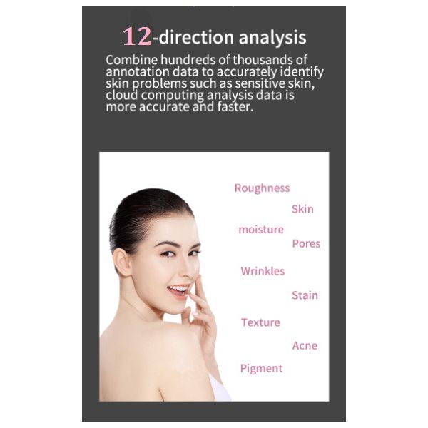Quality Face Moisture Analyzer Cosmetic and Skin Therapist Dermis Layer Detect for sale