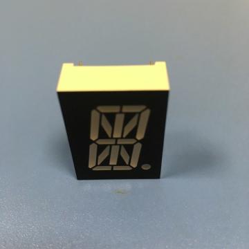 Quality Super Amber LED Sixteen Segment Display 0.8 Inch For Automation Control for sale