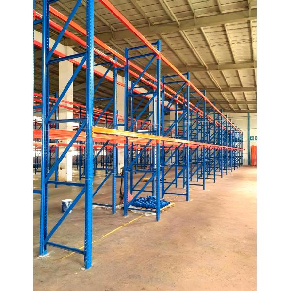 Quality Solid Construction Warehouse Storage Pallet Rack Heavy Duty Rust Resist 1500 for sale