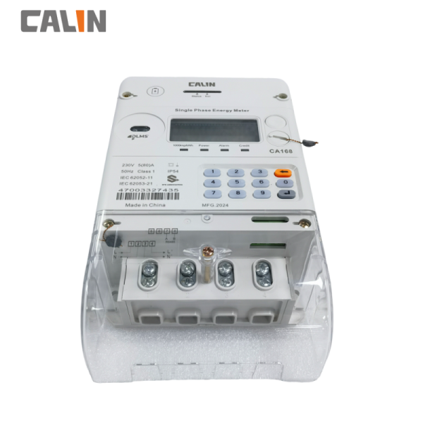Quality Smart Electric Meters , Plug - In Module Single Phase Electronic Meter for sale