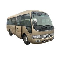 Quality Fuel Type Diesel 6GR Engine Used Toyota Coaster Bus with 17 Seats and Left Hand for sale