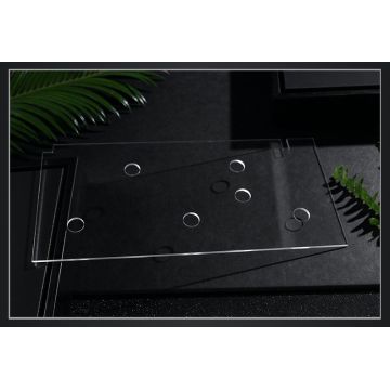 Quality Engravable Transparent Mirror Sheet PMMA Plastic Boards Acrylic Mirror Sheet for sale