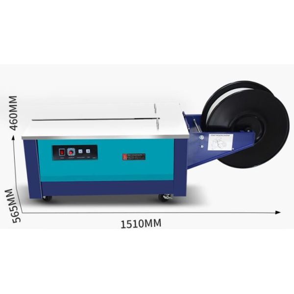 Quality Semi Auto PP Strapping Machine for Pallet YF90-1 Low Platform Desk Box Carton PP for sale