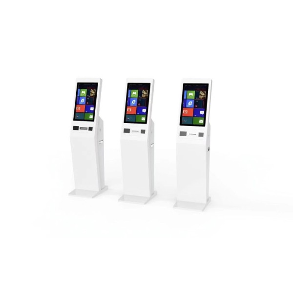 Quality Self Service POS System with Multiple Payment Options Barcode Scanner and LED for sale