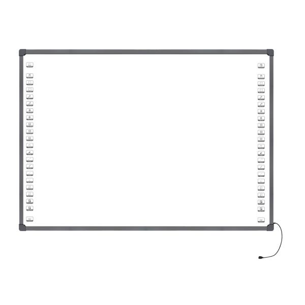 Quality 92 Inch Optical Interactive Whiteboard Educational Smart Board With 4 Camera for sale