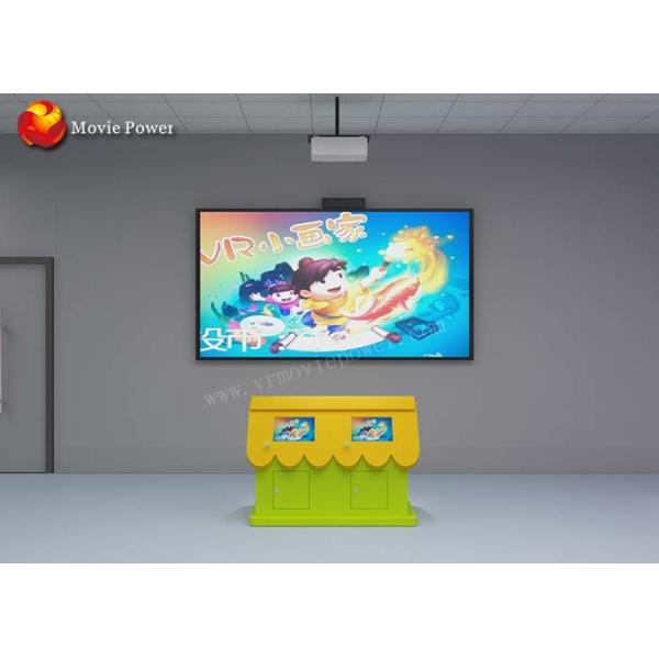 Quality VR Amusement Park Indoor Interactive Projection Children Painting Game Machine 1 for sale