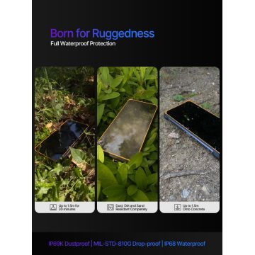 Quality Android 12 Rugged Mini Phone Mobile Devices RAM 6GB+ ROM 128GB for sale