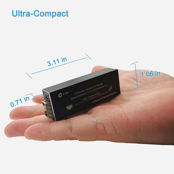 Quality 100BASE 1000BASE X Fiber Media Converter SFP Gigabit Ethernet for sale