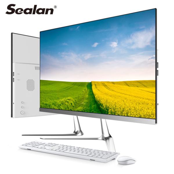 Quality 6th Generation I7 19Inch Wifi Desktop Computer Flat 3mm Narrow Bezel for sale