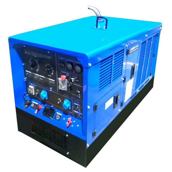 Quality GENWELD LWG600A Pipeline Welding Machine with 4-Cylinder Air-Cooled Engine and AC230V/4Kw Generator Output for Robust Performance for sale