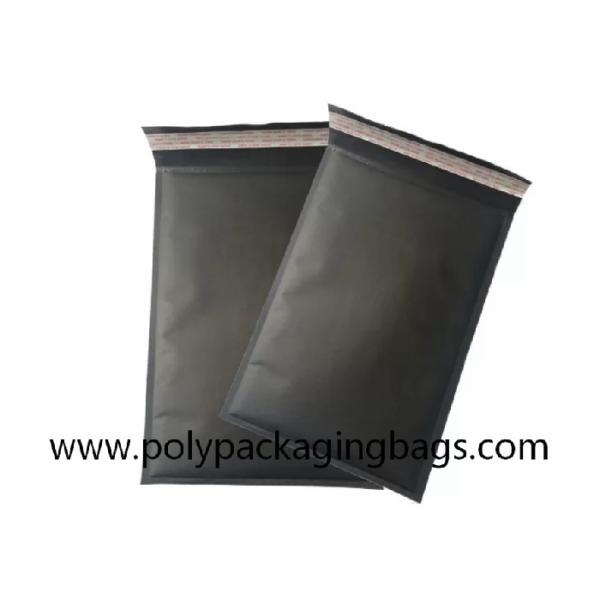 Quality Self Sealing Padded Black Kraft Paper Bubble Wrap Shipping Envelopes for sale