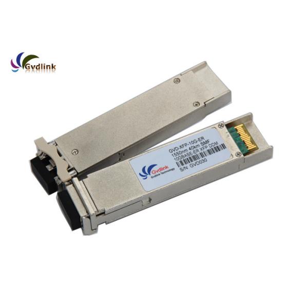Quality XFP-10GER-OC192IR Compatible 10G 1550nm XFP Fiber Transceiver for sale