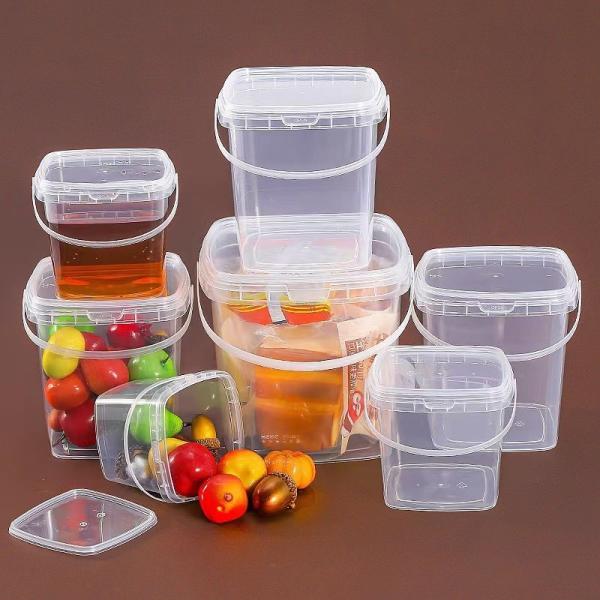 Quality 300ml 3 L Food Preservation Solution Plastic Bucket with Lid Customize Option for sale
