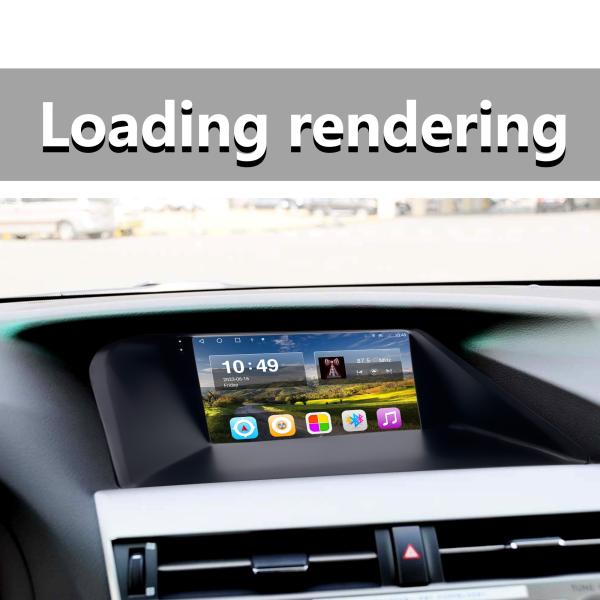 Quality RX270 RX350 Lexus Android Head Unit 9 Inch With Plastic Frame for sale
