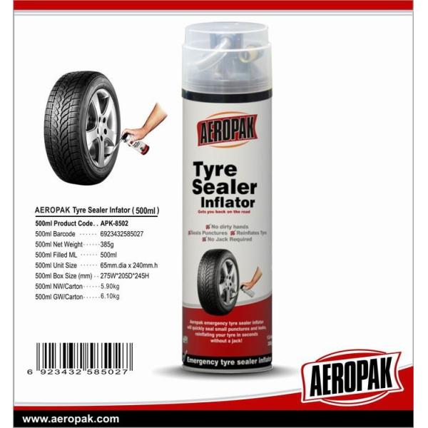 Quality Portable Home Temporary Tyre Sealer Inflator Emergency Tyre Repair For Car for sale