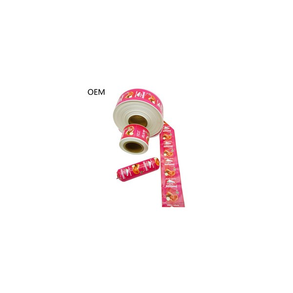 Quality Kingred Different Colours Custom Logo Flexography Printing 5 Layer Sausage for sale