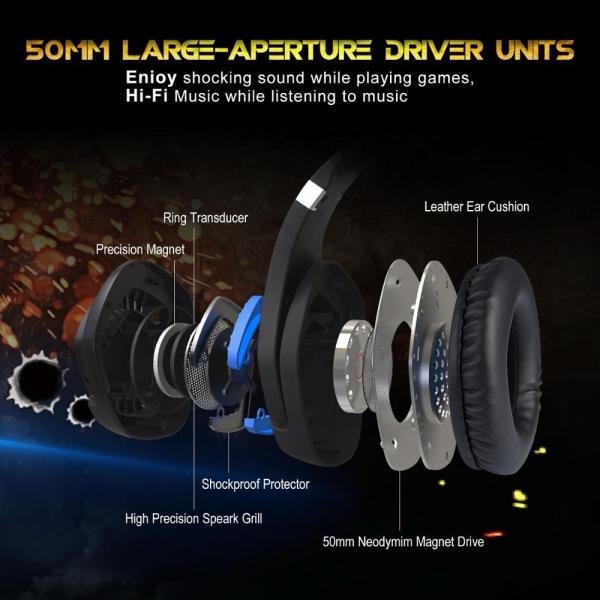 Quality Onikuma K1 PRO 100mA 2.2m wired stereo headset for sale