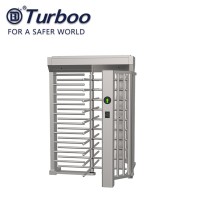 Quality 304 Stainless Steel Full Height Turnstile Gate With QR Code For Prison / for sale